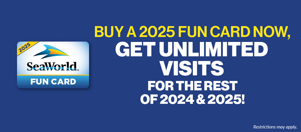 Fun Card- Unlimited Visits All Year | SeaWorld Orlando
